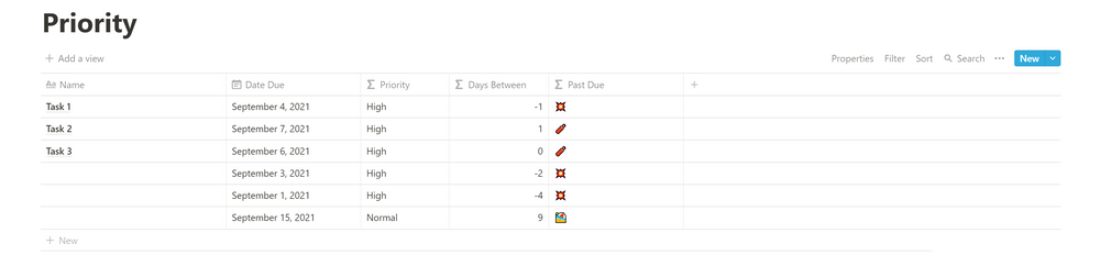 How to model Priority tasks in Notion | Prototion